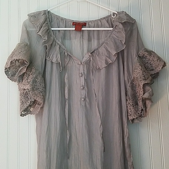 Doki Geki | Tops | Dokigeki Collection Silk Tunic | Poshmark